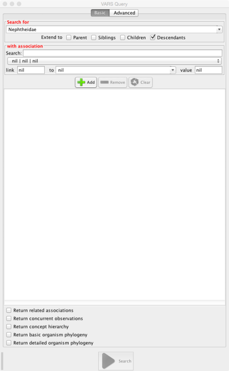 VARS: Query Interface • MBARI
