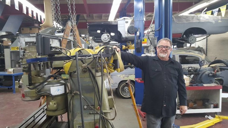 MBARI donates mill to high school robotics team • MBARI