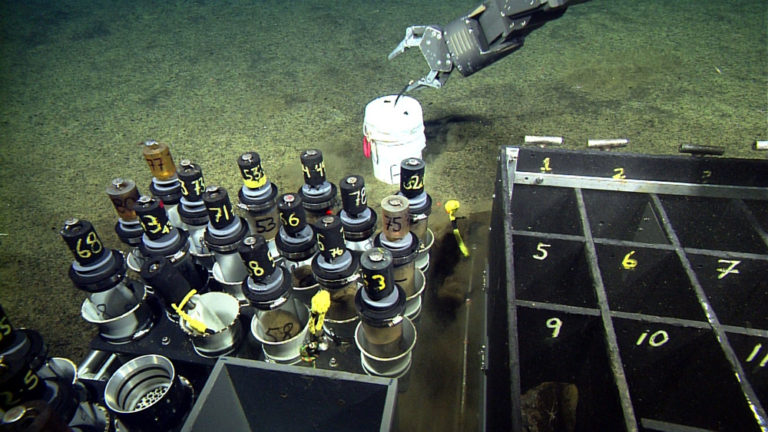 A tricky repair using the ROV manipulator arm • MBARI