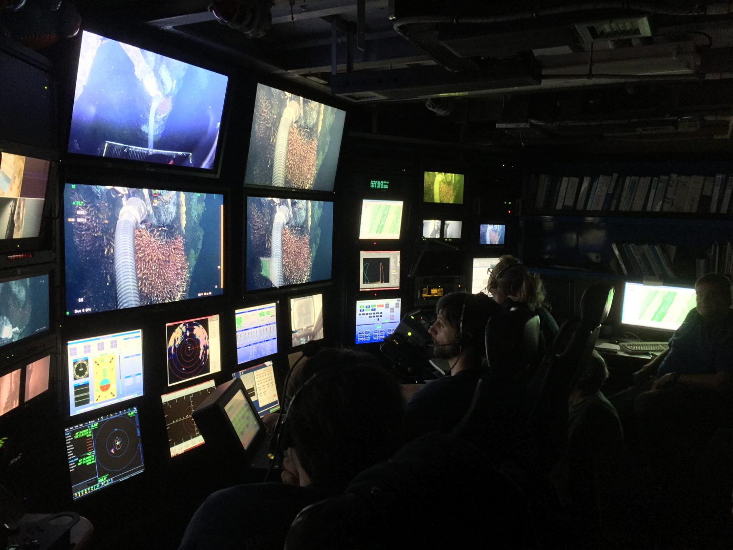 A tricky repair using the ROV manipulator arm • MBARI