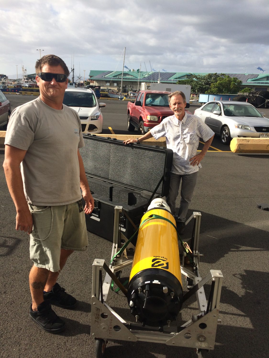 New vehicles to study microbial life in Hawaiian waters • MBARI