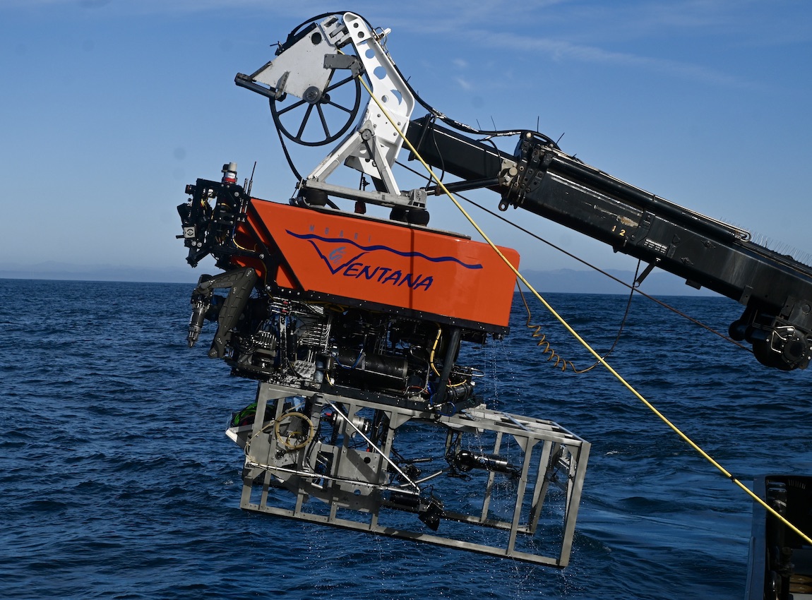 MBARI's remotely operated vehicle Ventana completes 4,500 deep-sea ...